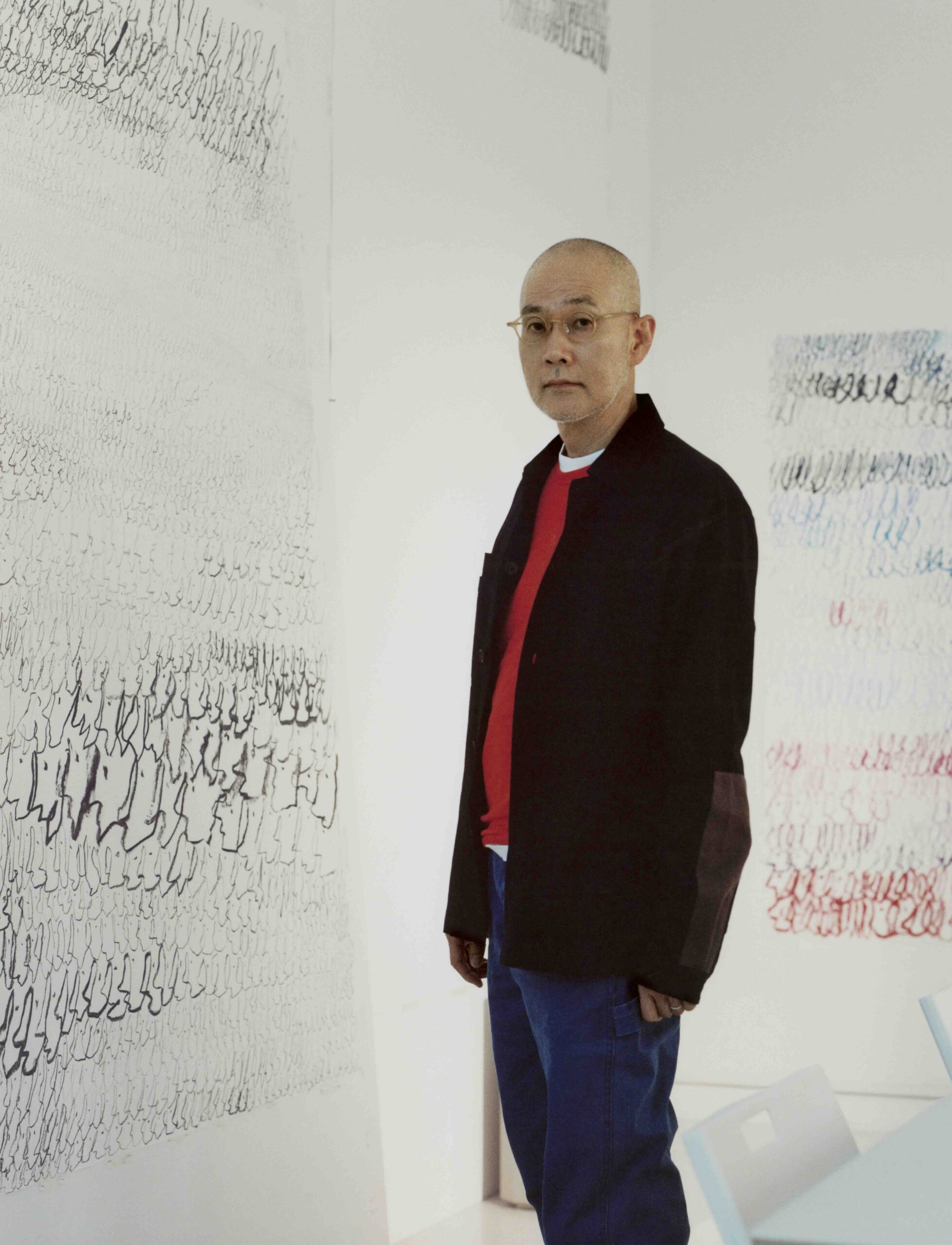 Do Ho Suh in his studio, The Genesis Exhibition: Do Ho Suh: Walk The ...